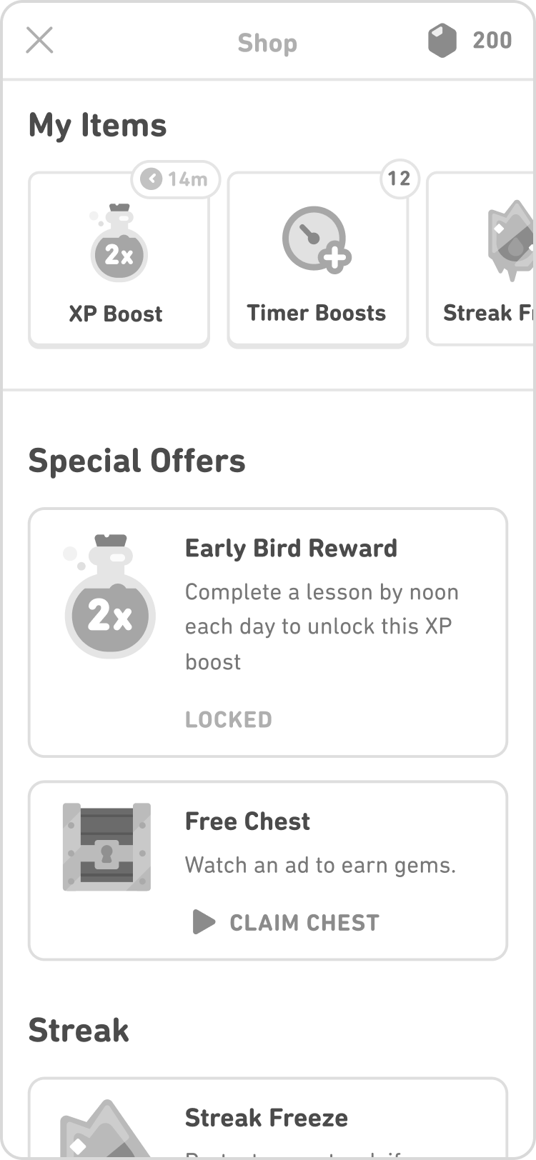 Duolingo Shop, Reimagined. - Natsume Design